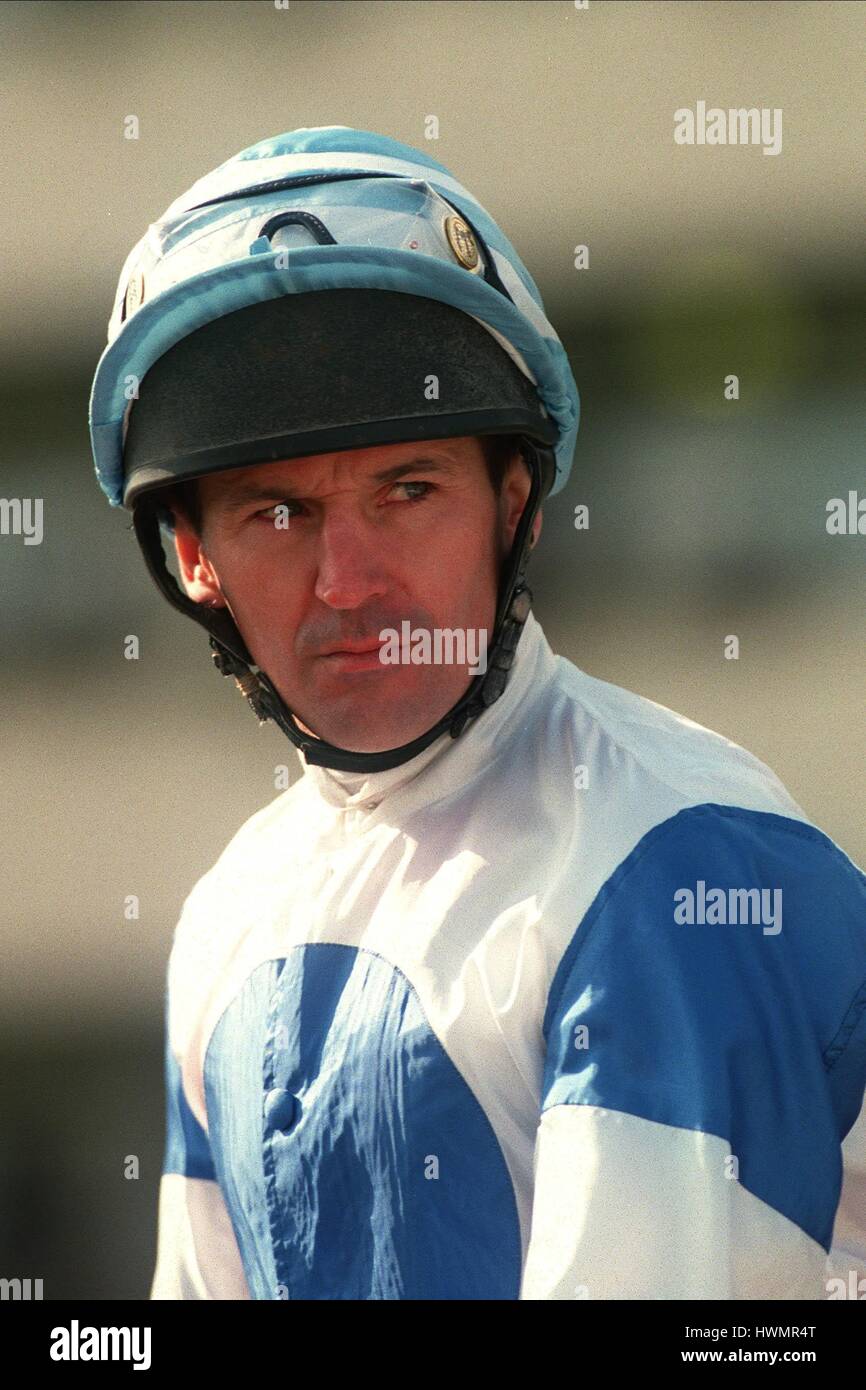 ALAN MACKAY JOCKEY 29 March 1999 Stock Photo - Alamy