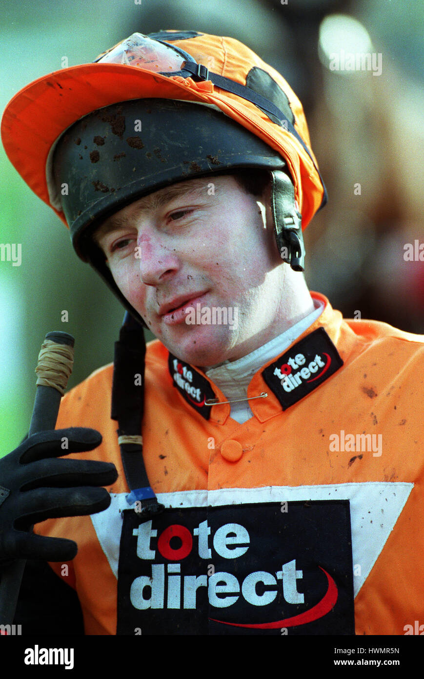 JEREMY GLOVER RACE HORSE TRAINER 05 December 1999 Stock Photo - Alamy