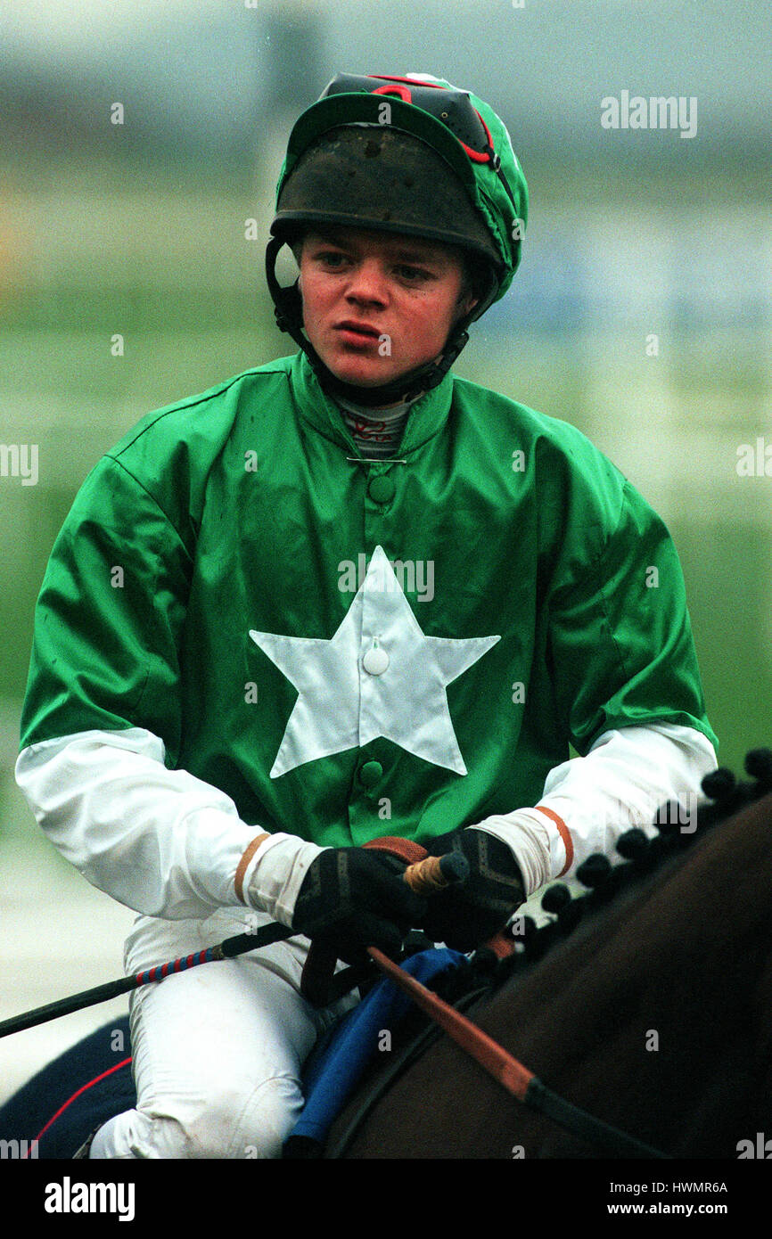 ROBERT THORNTON JOCKEY 29 January 1999 Stock Photo - Alamy
