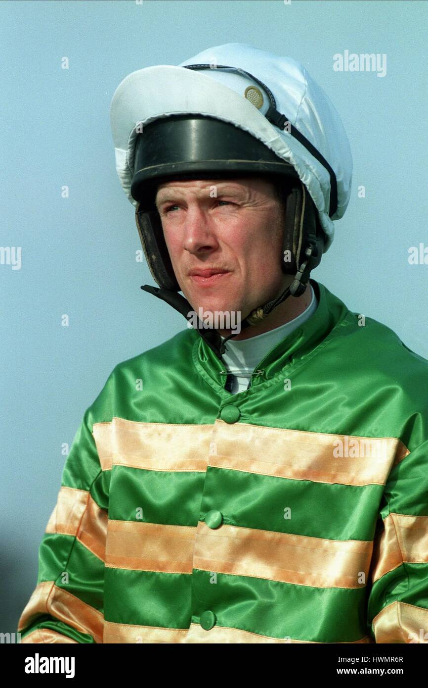 CHARLIE SWAN JOCKEY 23 March 1999 Stock Photo - Alamy