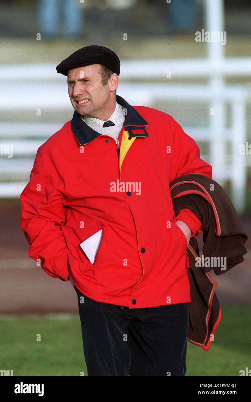 GEORGE MOORE RACE HORSE TRAINER 19 January 2000 Stock Photo - Alamy