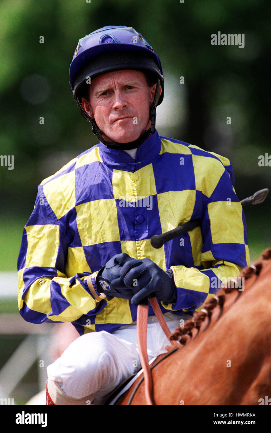 MICHAEL KINANE JOCKEY 07 May 2000 Stock Photo - Alamy