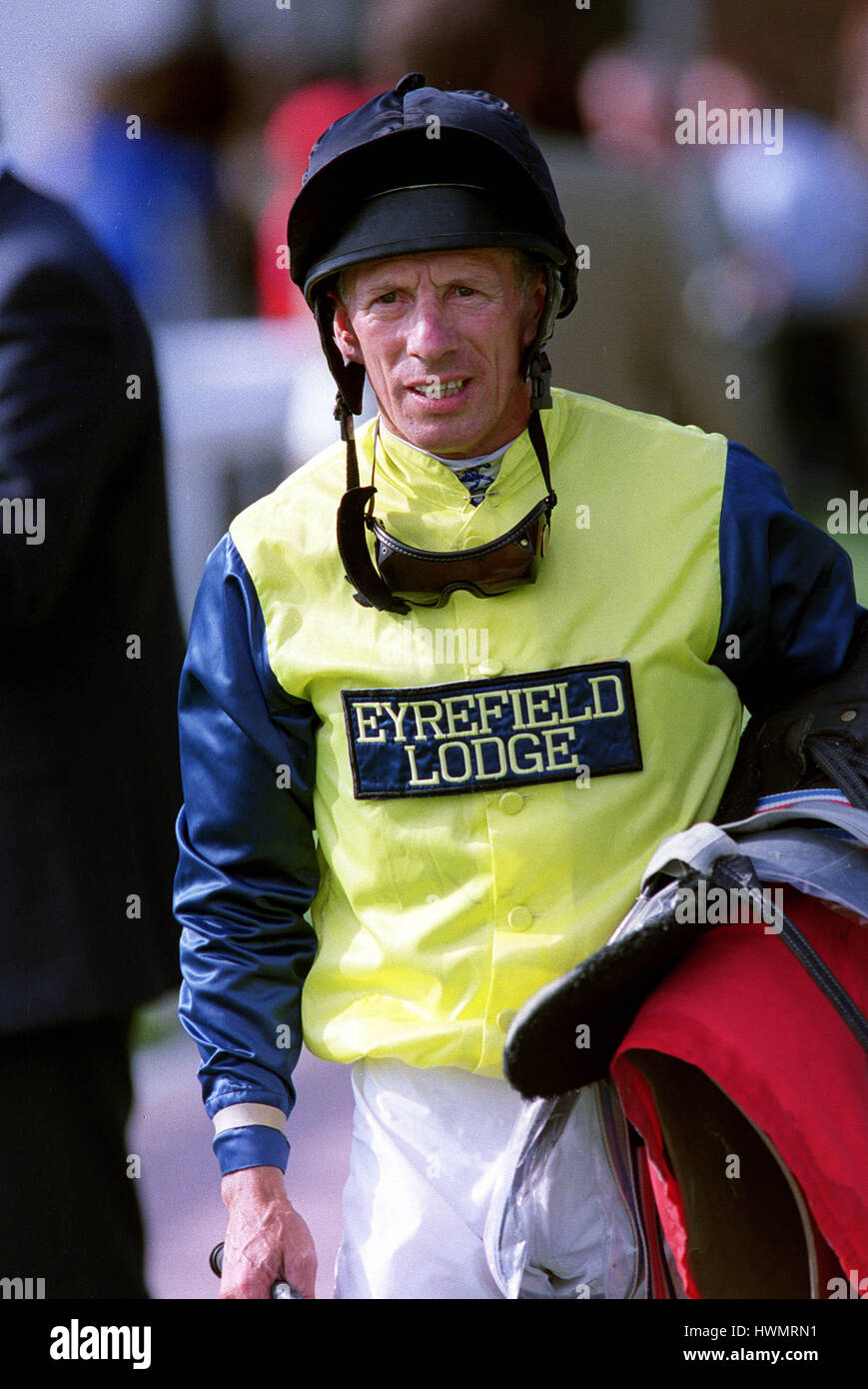 GEORGE DUFFIELD JOCKEY 22 August 2000 Stock Photo - Alamy