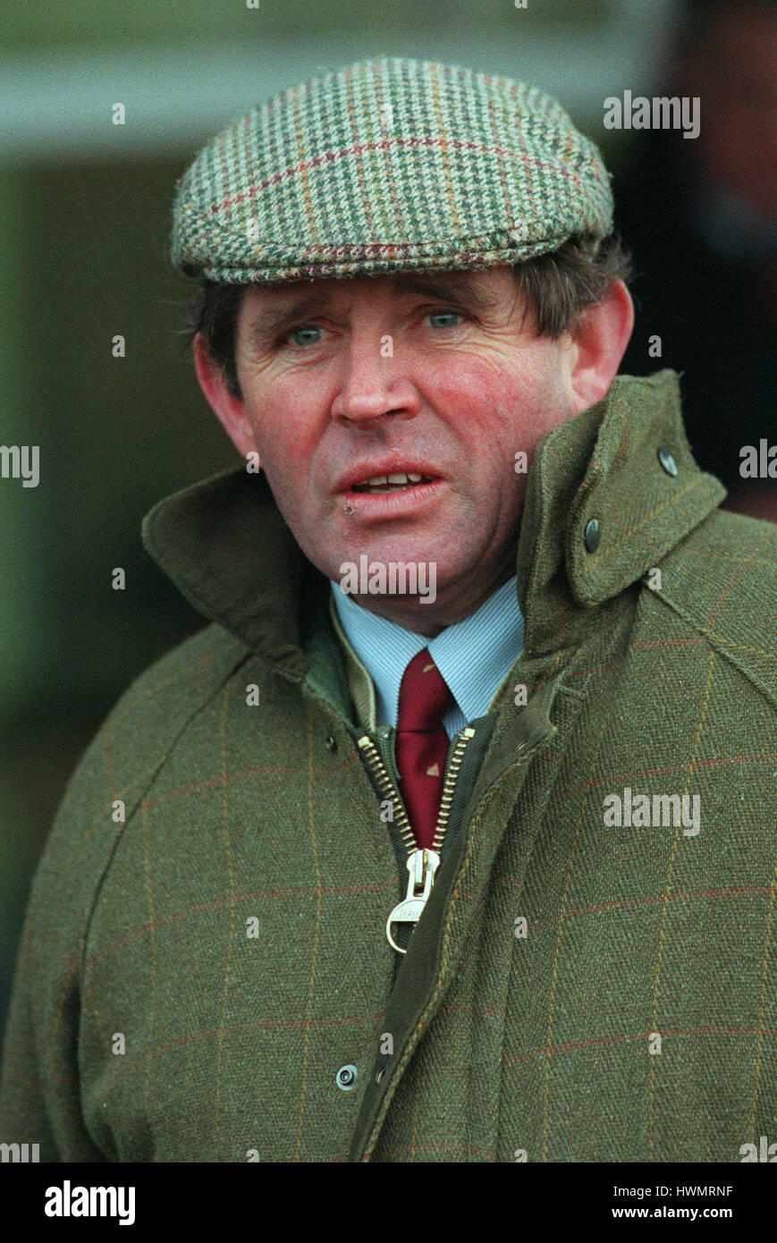 ROBERT WOODHOUSE RACE HORSE TRAINER 05 January 2000 Stock Photo - Alamy