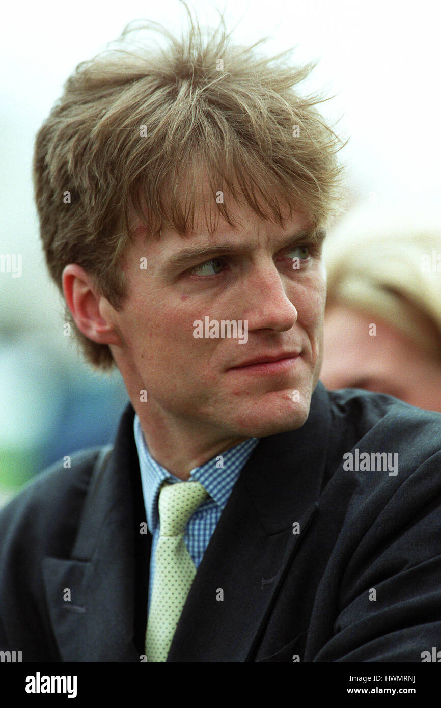 R.M.BECKETT RACE HORSE TRAINER 20 April 2000 Stock Photo - Alamy