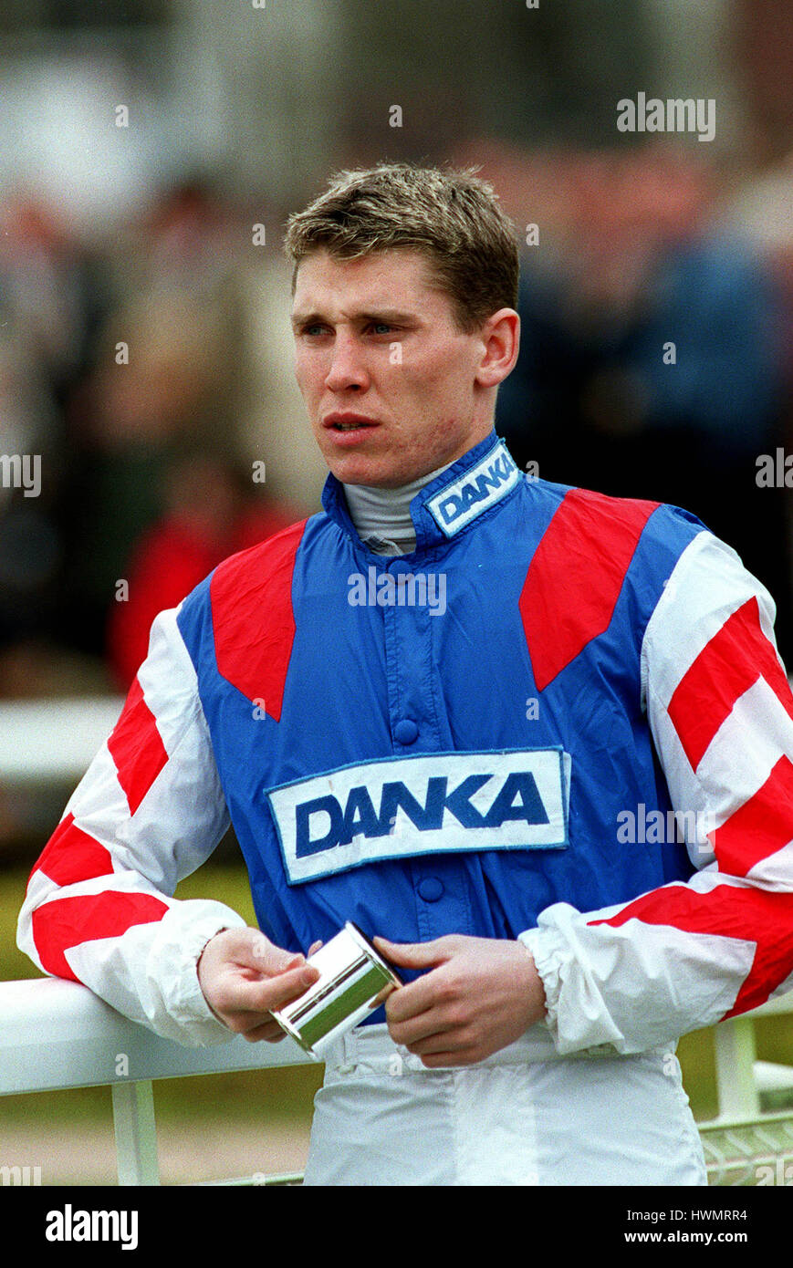 RICHARD JOHNSON JOCKEY 15 March 2000 Stock Photo - Alamy