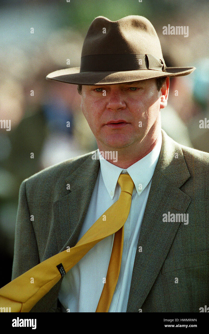 PADDY FARRELL RACE HORSE TRAINER 15 March 2000 Stock Photo - Alamy