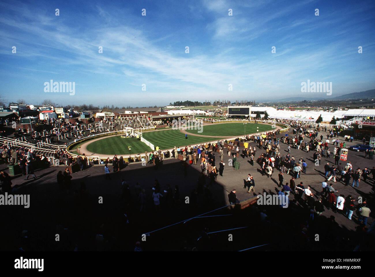 Cheltenham parade ring hi-res stock photography and images - Alamy