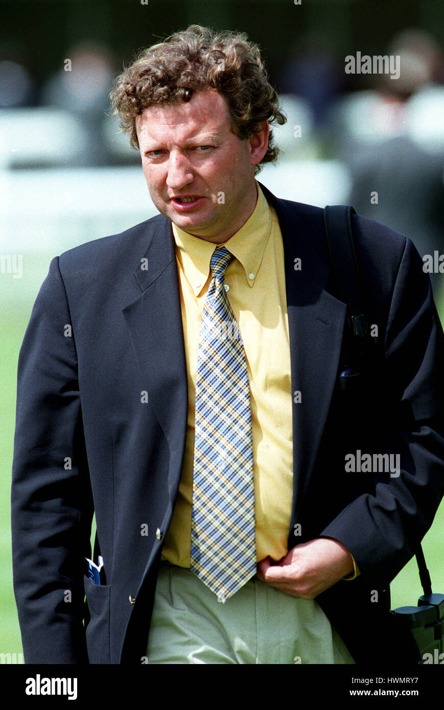 MARK JOHNSTON RACE HORSE TRAINER 16 May 2000 Stock Photo - Alamy