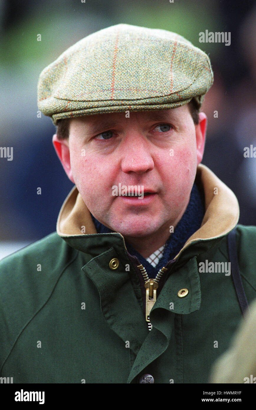 TIM EASTERBY RACE HORSE TRAINER 05 January 2000 Stock Photo - Alamy