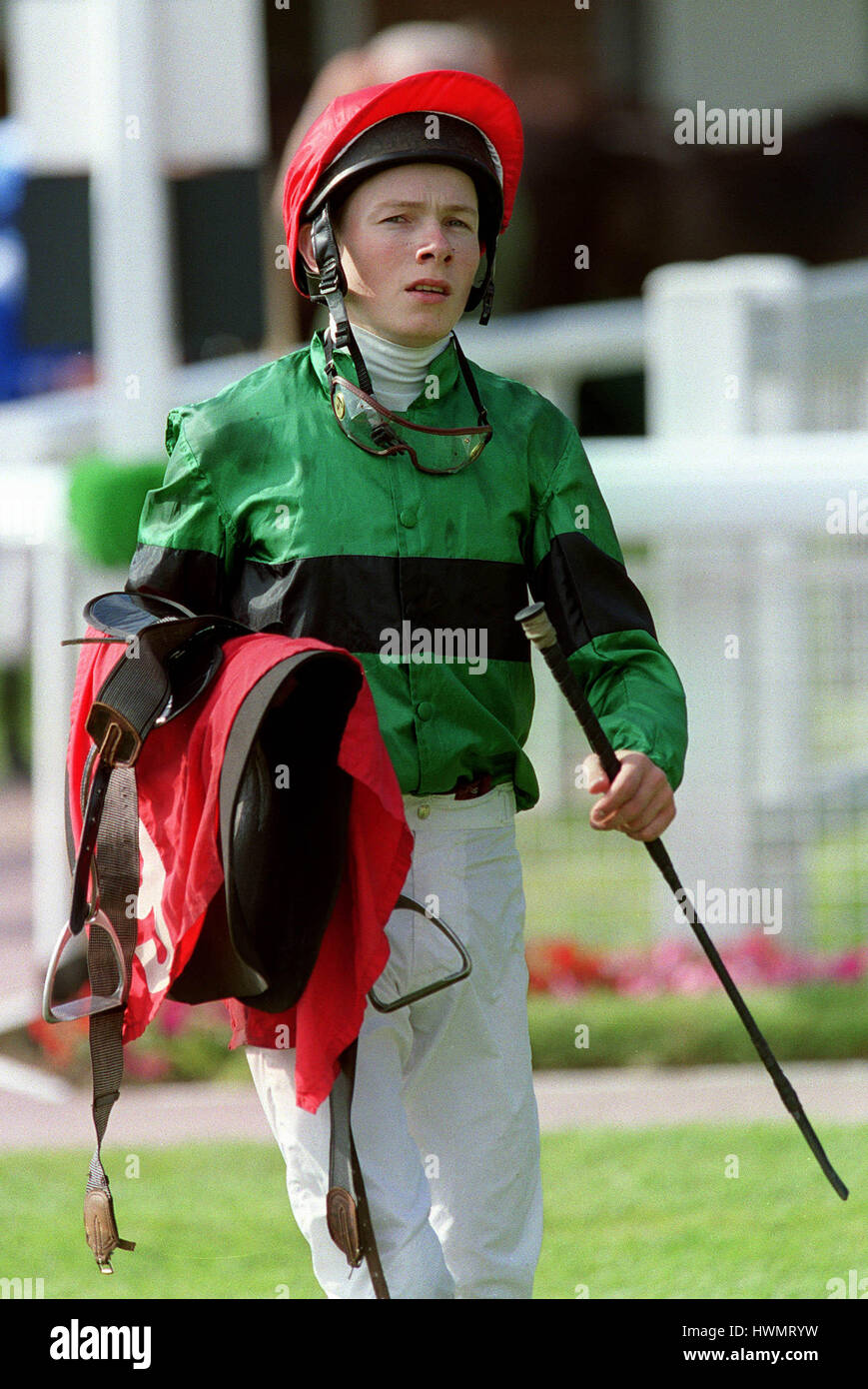 JAMIE SPENCER JOCKEY 22 August 2000 Stock Photo - Alamy