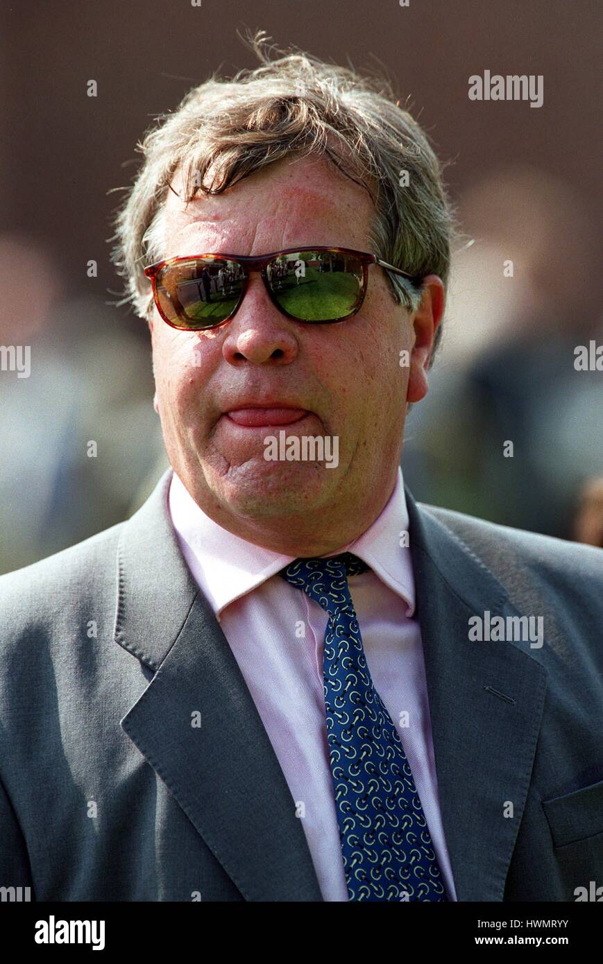 SIR MICHAEL STOUTE RACE HORSE TRAINER 07 May 2000 Stock Photo - Alamy