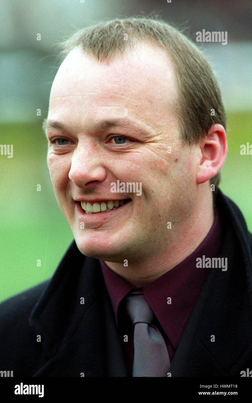 MARK PITMAN RACE HORSE TRAINER 15 March 2000 Stock Photo - Alamy