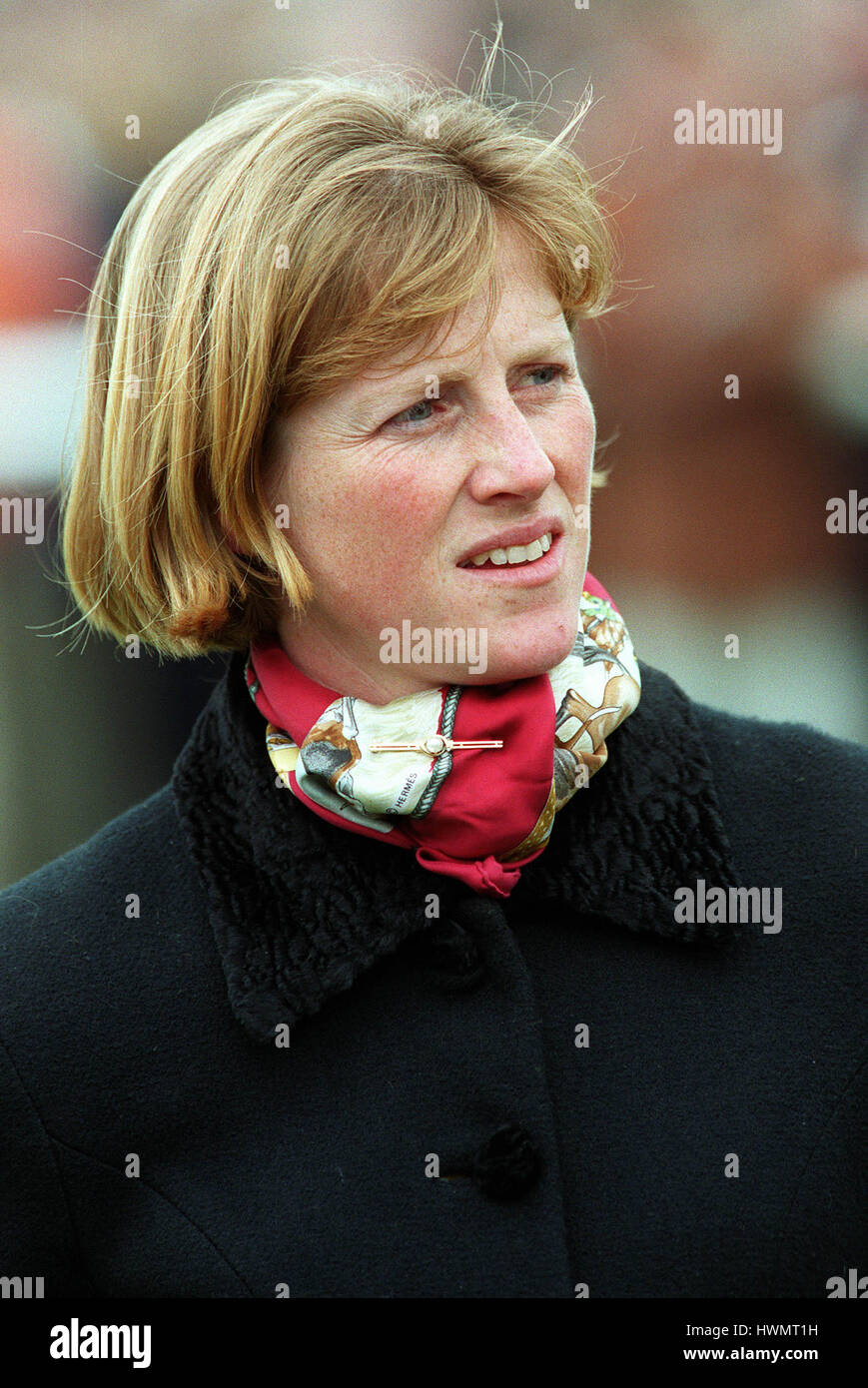 AMANDA PERRETT RACE HORSE TRAINER 15 March 2000 Stock Photo - Alamy