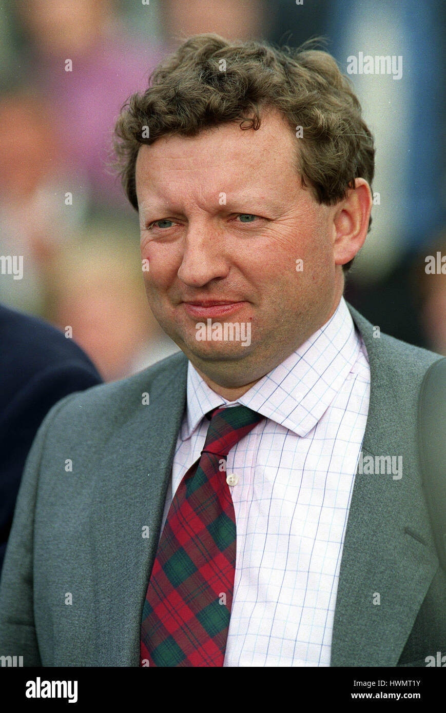 MARK JOHNSTON RACE HORSE TRAINER 22 August 2000 Stock Photo - Alamy