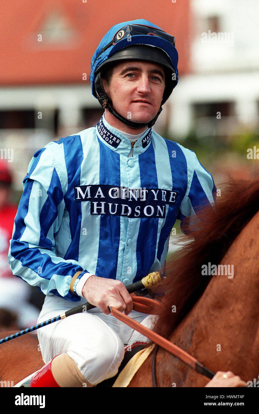 DAVID HARRISON . JOCKEY 18 April 2000 Stock Photo - Alamy