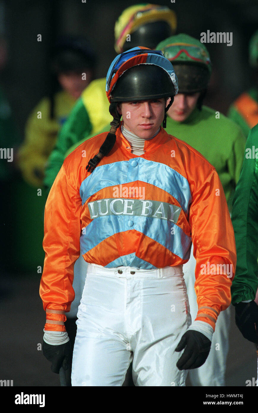 JAMES CROWLEY JOCKEY 19 January 2000 Stock Photo - Alamy