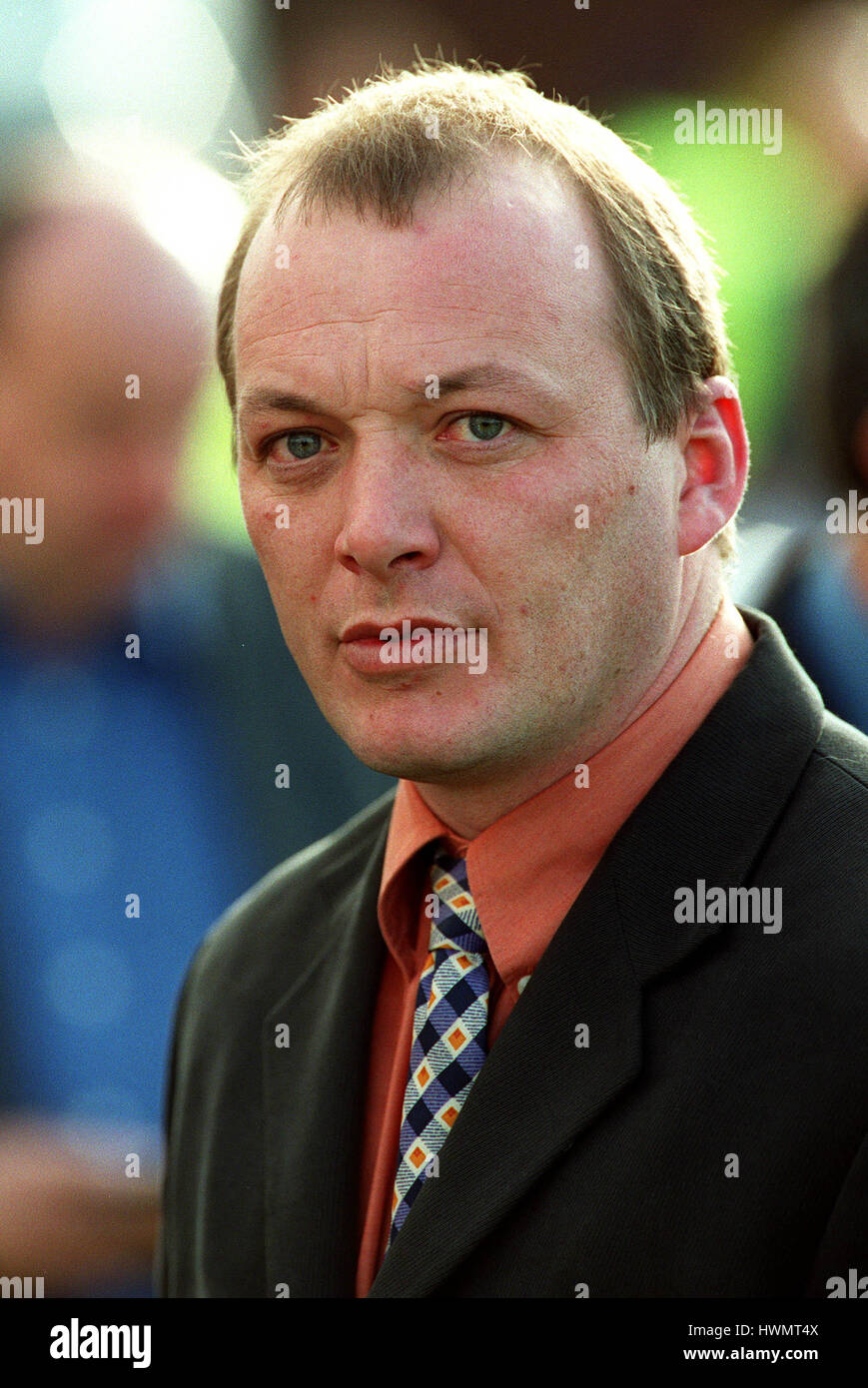 MARK PITMAN RACE HORSE TRAINER 15 March 2000 Stock Photo - Alamy