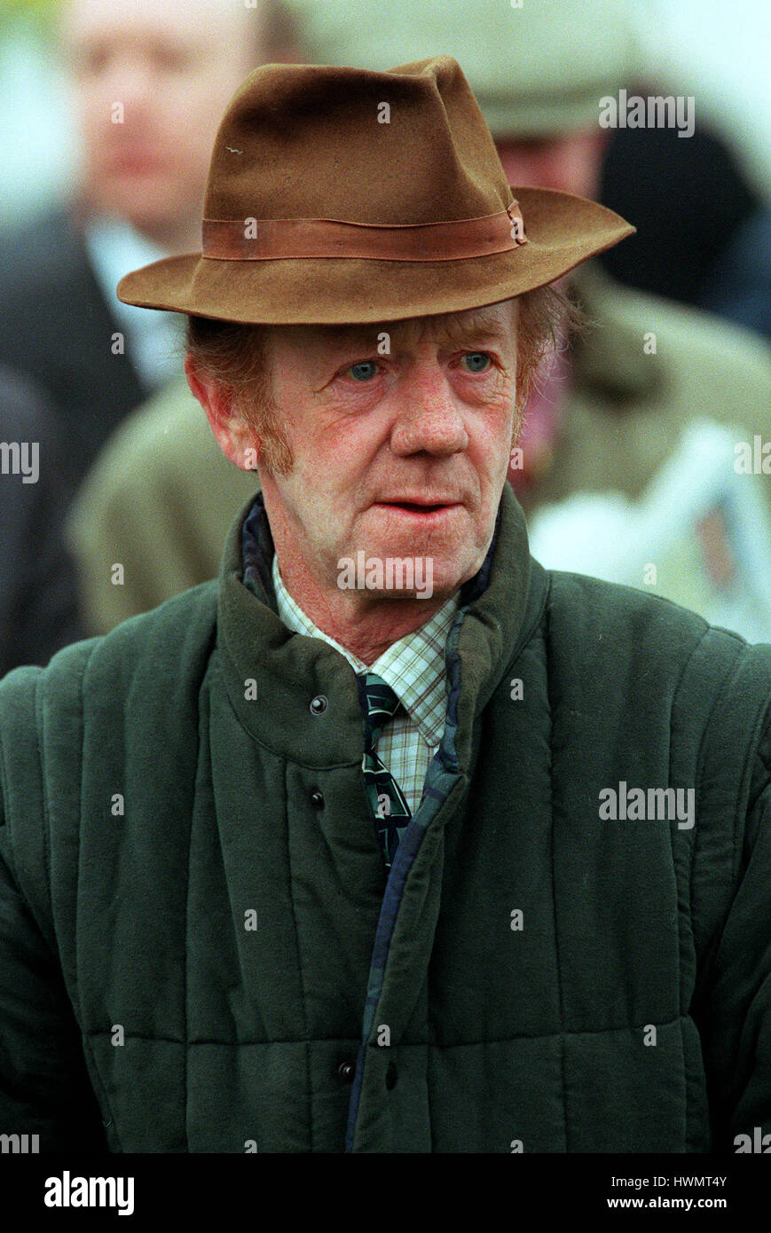 BRIAN MCMAHON RACE HORSE TRAINER 23 March 2000 Stock Photo - Alamy