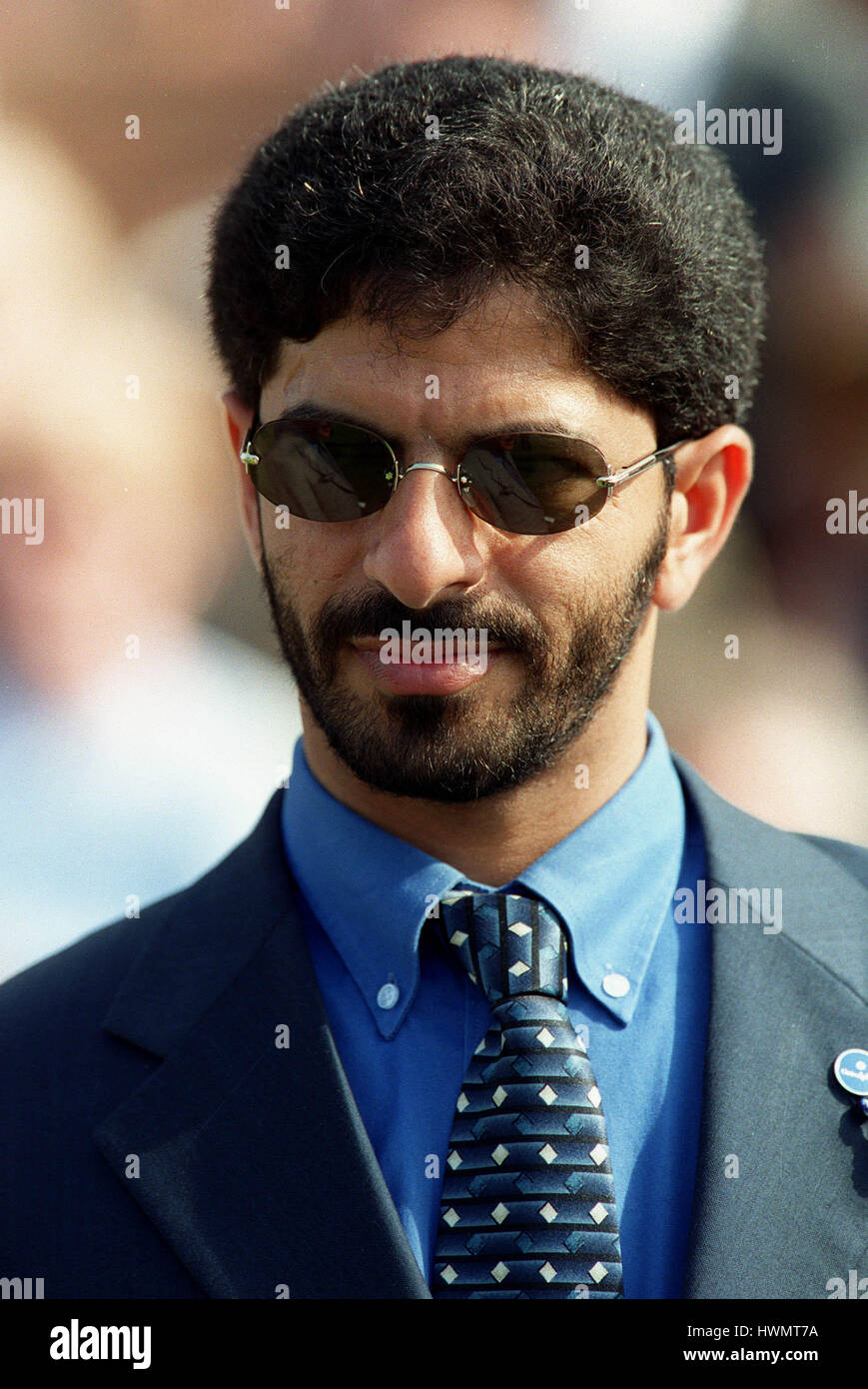 SAEED BIN SUROOR RACE HORSE TRAINER 22 August 2000 Stock Photo - Alamy