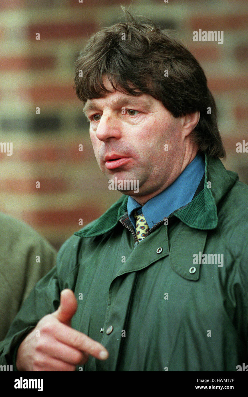 KEVIN MORGAN RACE HORSE TRAINER 05 January 2000 Stock Photo - Alamy