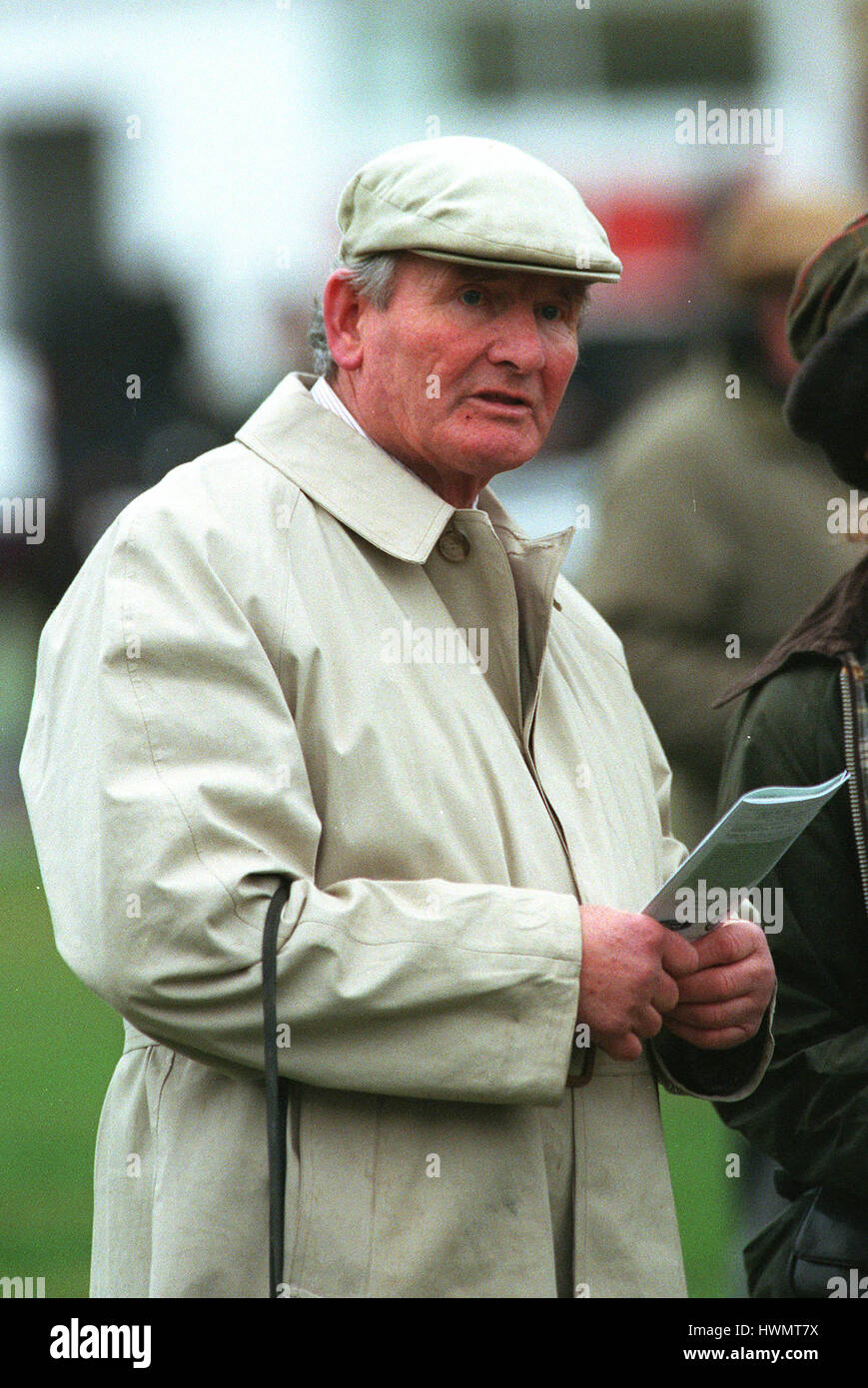PETER BEAUMONT RACE HORSE TRAINER 18 January 2000 Stock Photo - Alamy