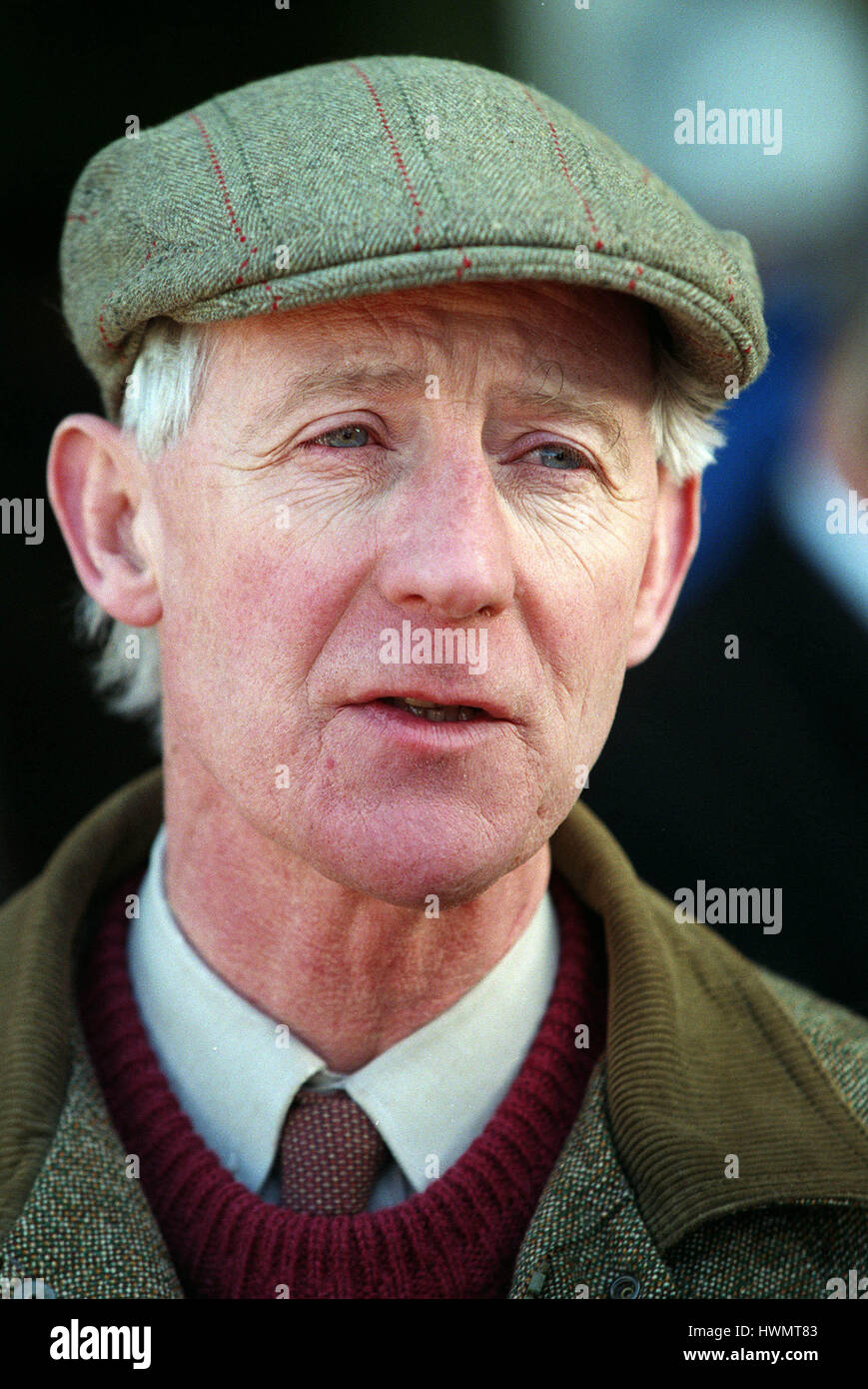 THOMAS TATE RACE HORSE TRAINER 19 January 2000 Stock Photo - Alamy