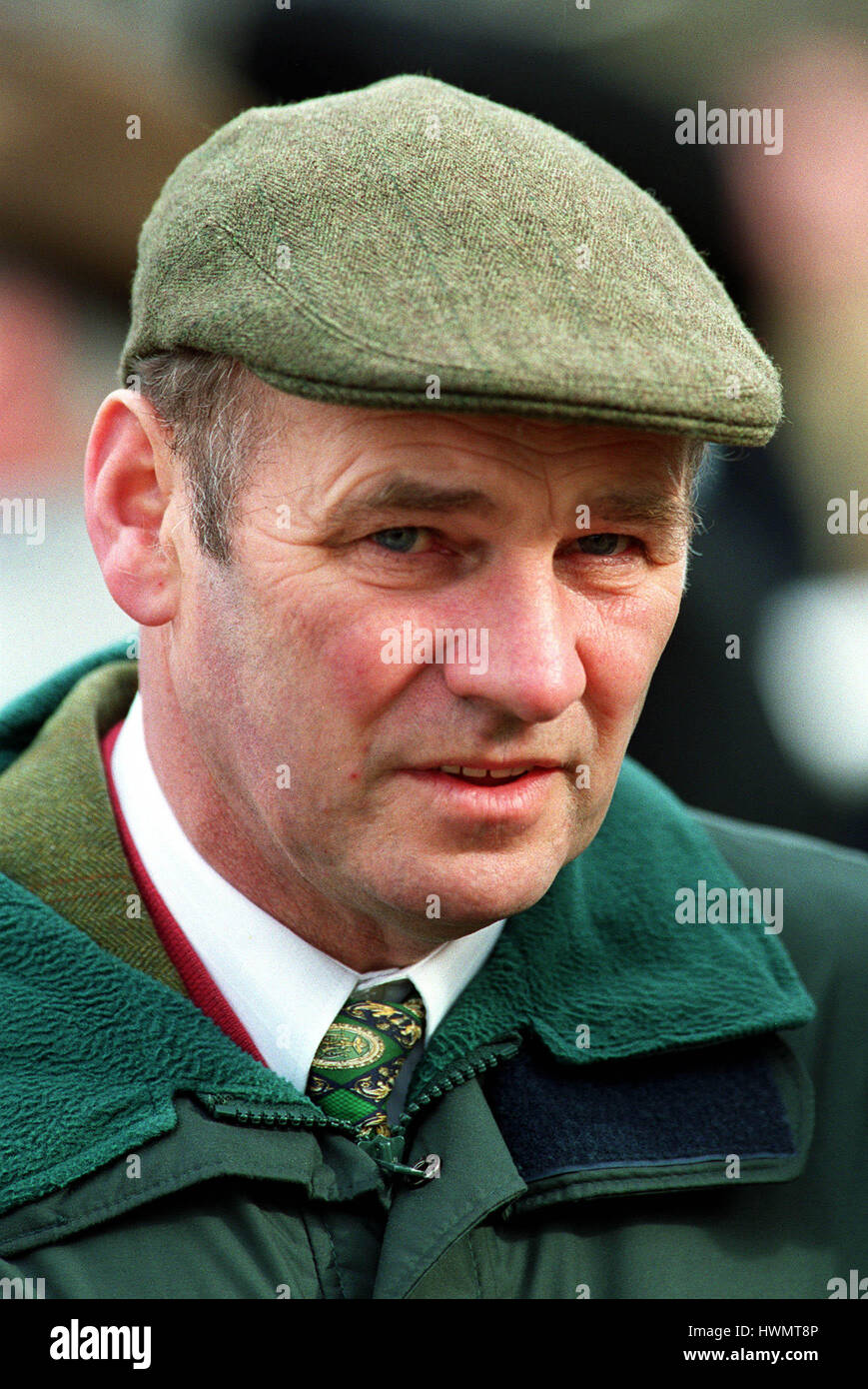 JOSEPH JEFFERSON RACEHORSE TRAINER 14 March 2000 Stock Photo - Alamy