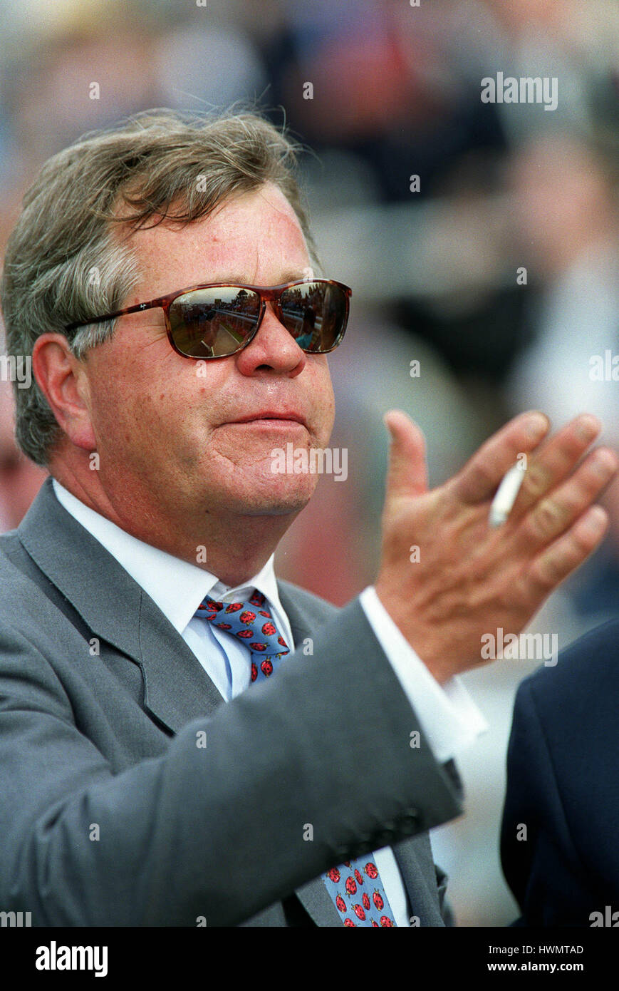SIR MICHAEL STOUTE RACE HORSE TRAINER 22 August 2000 Stock Photo - Alamy