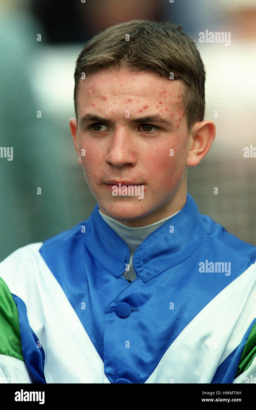 JAMIE MACKAY JOCKEY 22 August 2000 Stock Photo - Alamy