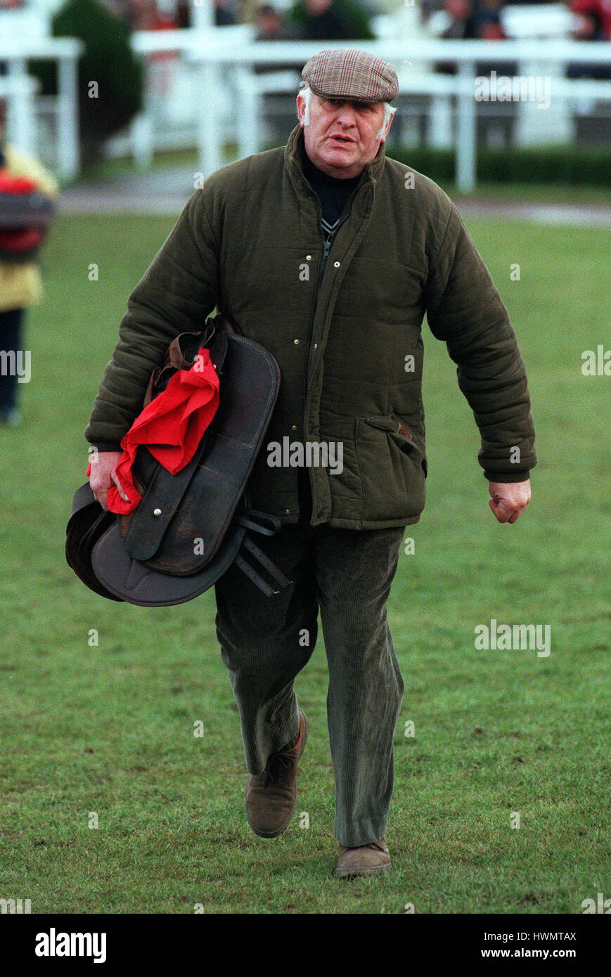 WILFRED STOREY RACE HORSE TRAINER 05 January 2000 Stock Photo - Alamy
