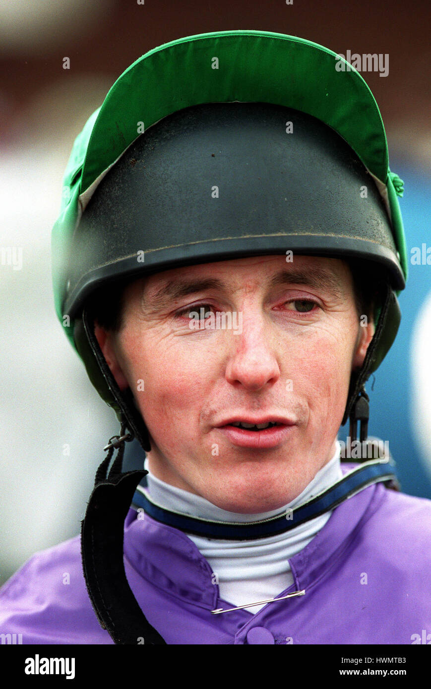 ANTHONY DOBBIN JOCKEY 14 March 2000 Stock Photo - Alamy