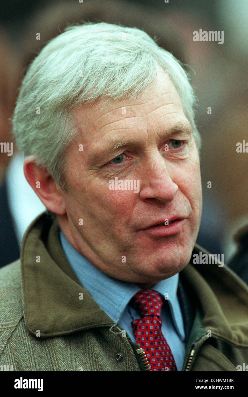 JEREMY GLOVER RACE HORSE TRAINER 23 March 2000 Stock Photo - Alamy