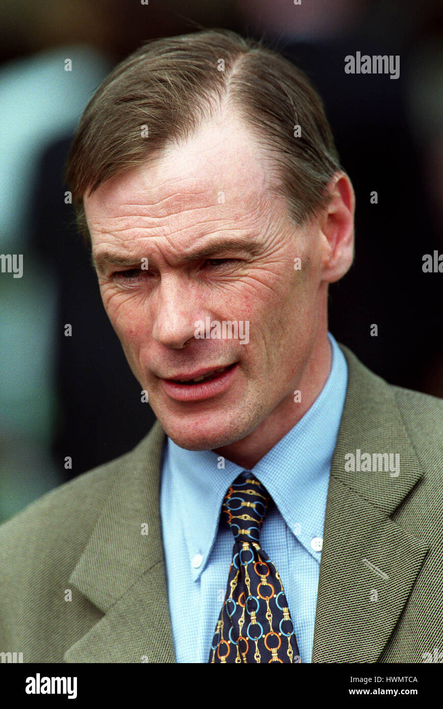 STEVEN KETTLEWELL RACE HORSE TRAINER 16 May 2000 Stock Photo - Alamy