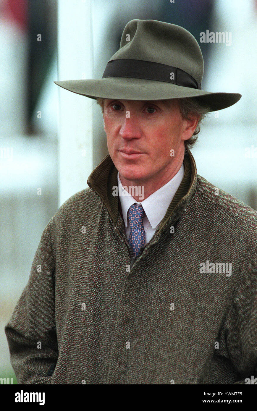 CHARLIE MANN RACE HORSE TRAINER 18 January 2000 Stock Photo - Alamy