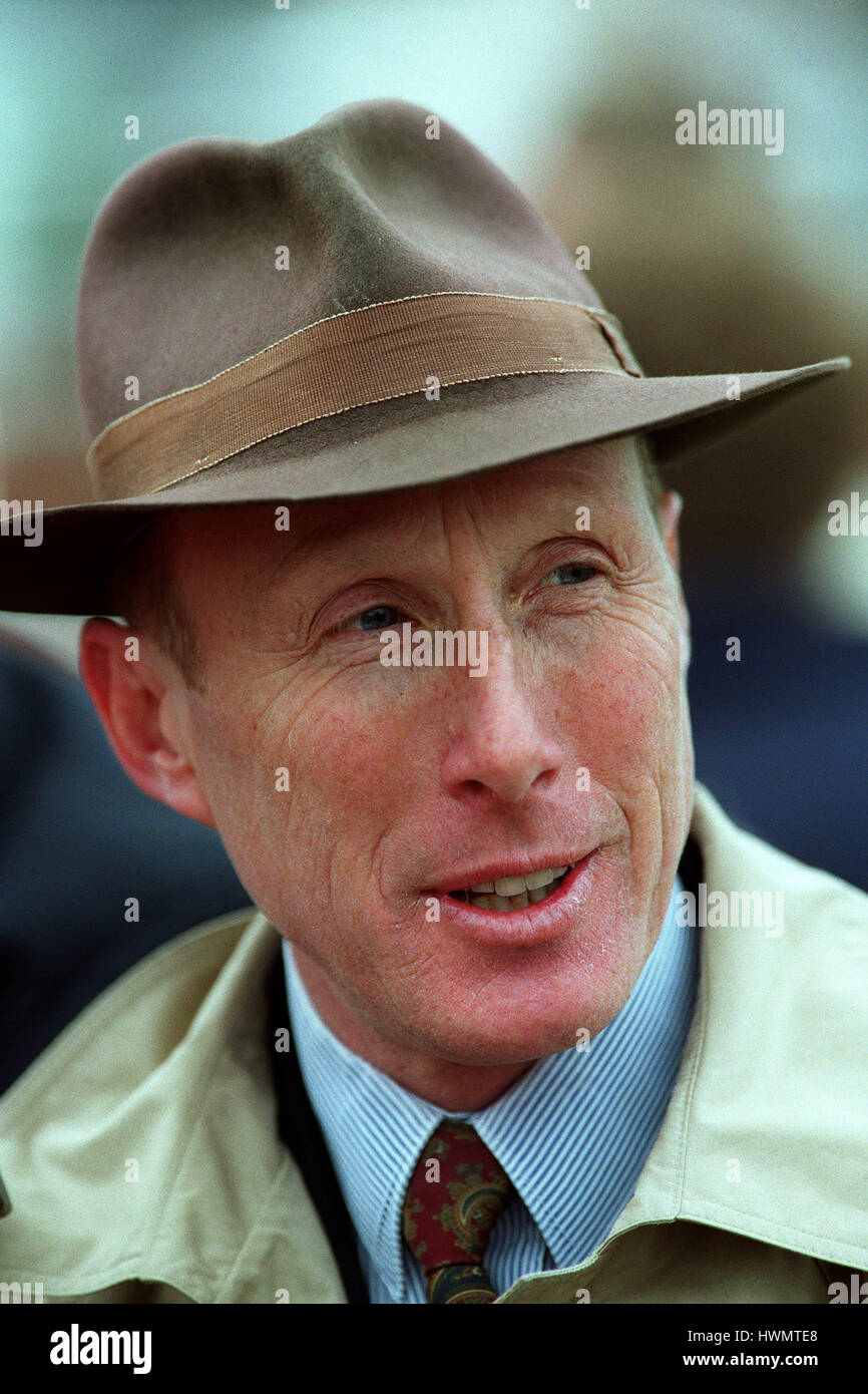 GEORGE MARGARSON RACE HORSE TRAINER 18 April 2000 Stock Photo - Alamy