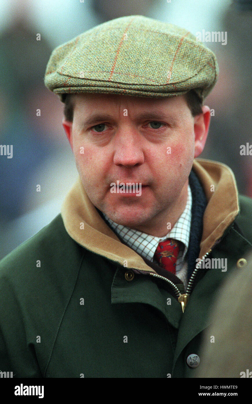 TIM EASTERBY RACE HORSE TRAINER 18 January 2000 Stock Photo - Alamy