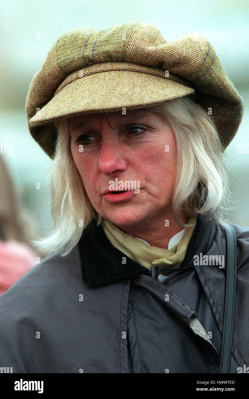 PAMELA SLY RACE HORSE TRAINER 18 January 2000 Stock Photo - Alamy