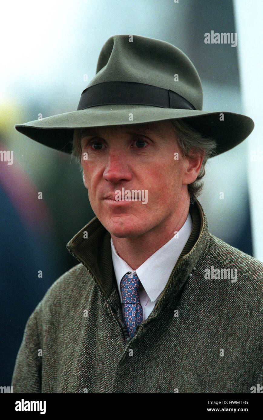 CHARLIE MANN RACE HORSE TRAINER 18 January 2000 Stock Photo - Alamy