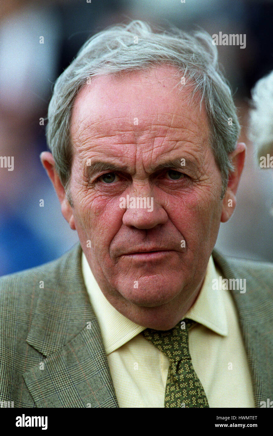 RICHARD HANNON RACE HORSE TRAINER 17 May 2000 Stock Photo - Alamy