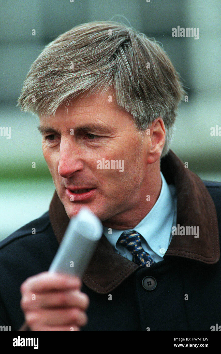 MICHAEL DICKINSON RACE HORSE TRAINER 18 January 2000 Stock Photo - Alamy