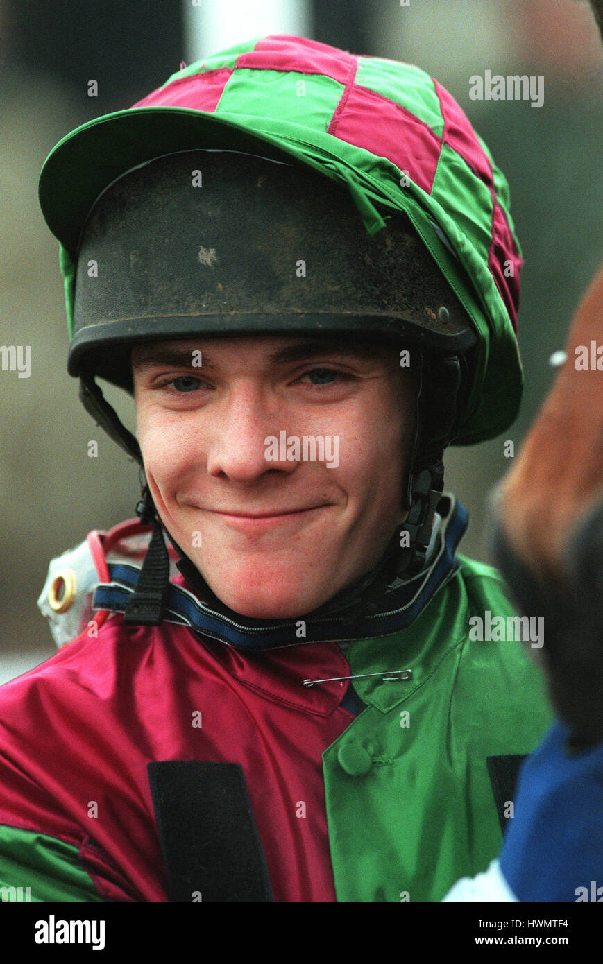 TOM SCUDAMORE JOCKEY 18 January 2000 Stock Photo - Alamy