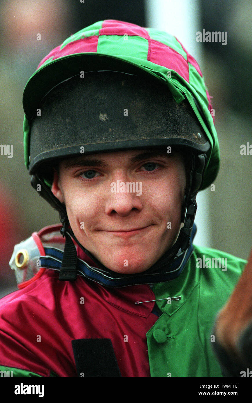 TOM SCUDAMORE JOCKEY 18 January 2000 Stock Photo - Alamy