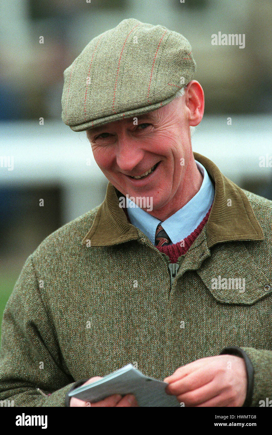 THOMAS TATE RACE HORSE TRAINER 18 January 2000 Stock Photo - Alamy