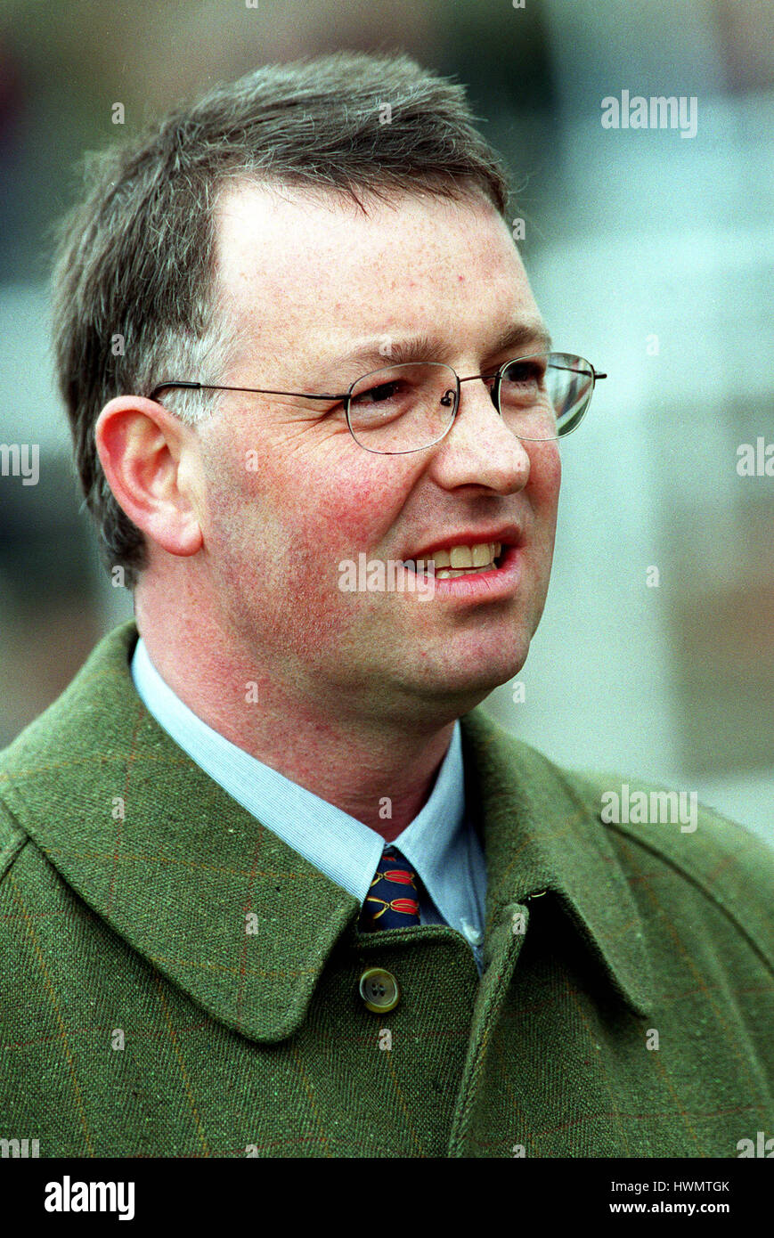 NEIL GRAHAM RACE HORSE TRAINER 18 April 2000 Stock Photo - Alamy