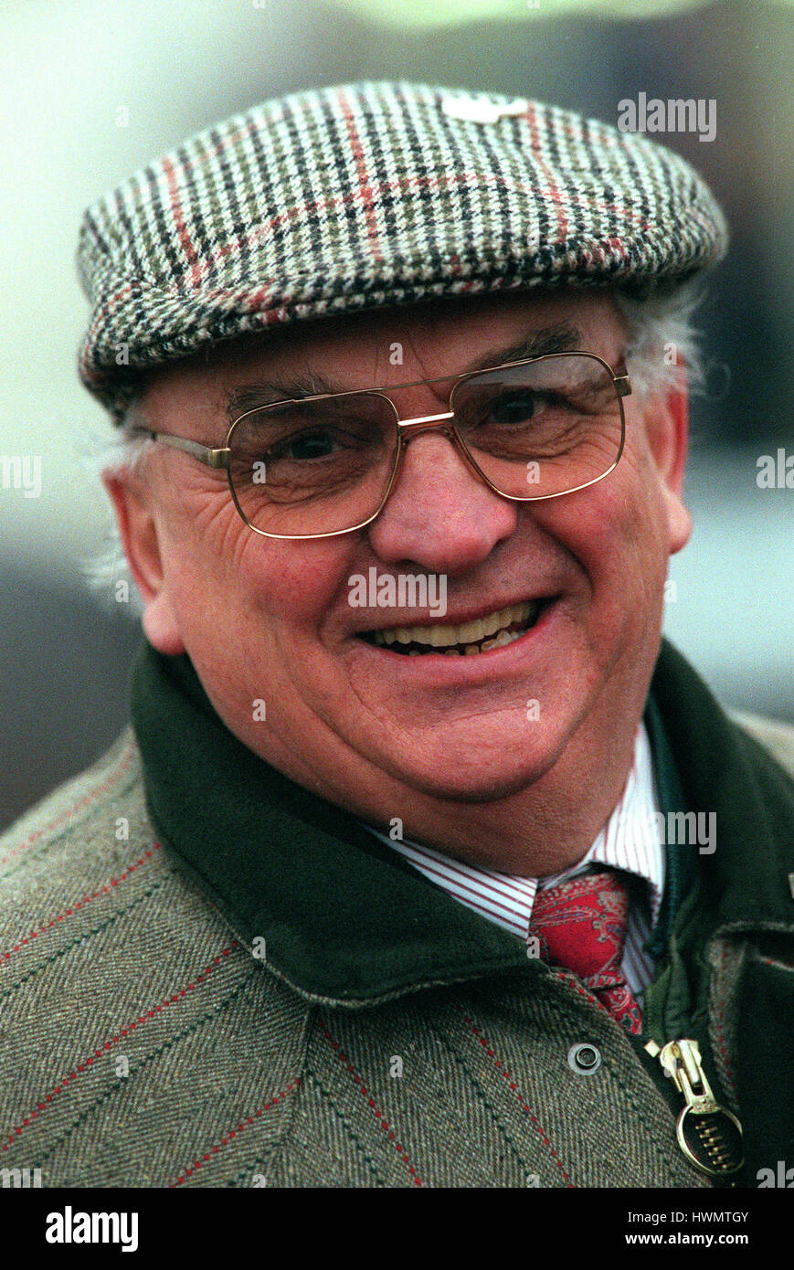 BILL CLAY RACE HORSE TRAINER 18 January 2000 Stock Photo - Alamy