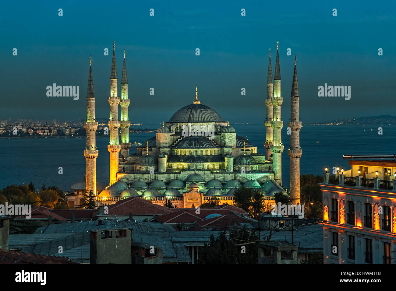 Blue mosque Istanbul Stock Photo - Alamy