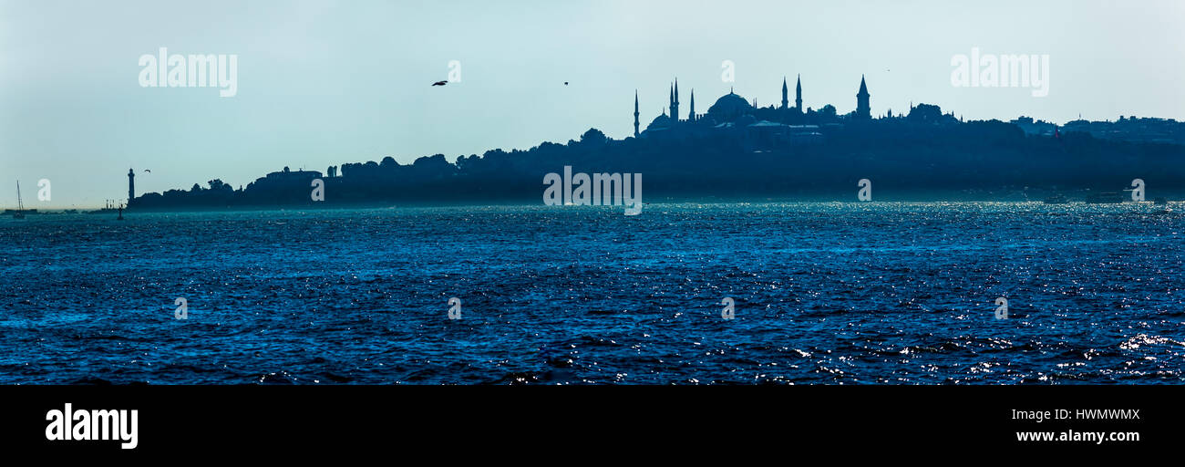 Beautiful blue Istanbul Stock Photo - Alamy