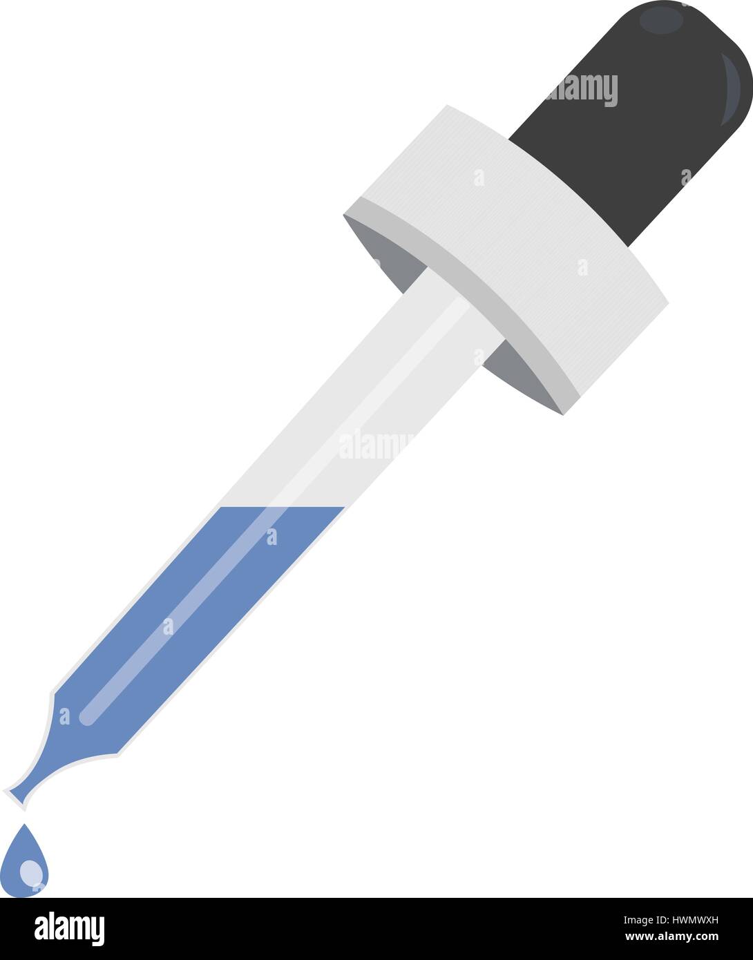 dropper vector flat design issolated Stock Vector Image & Art - Alamy