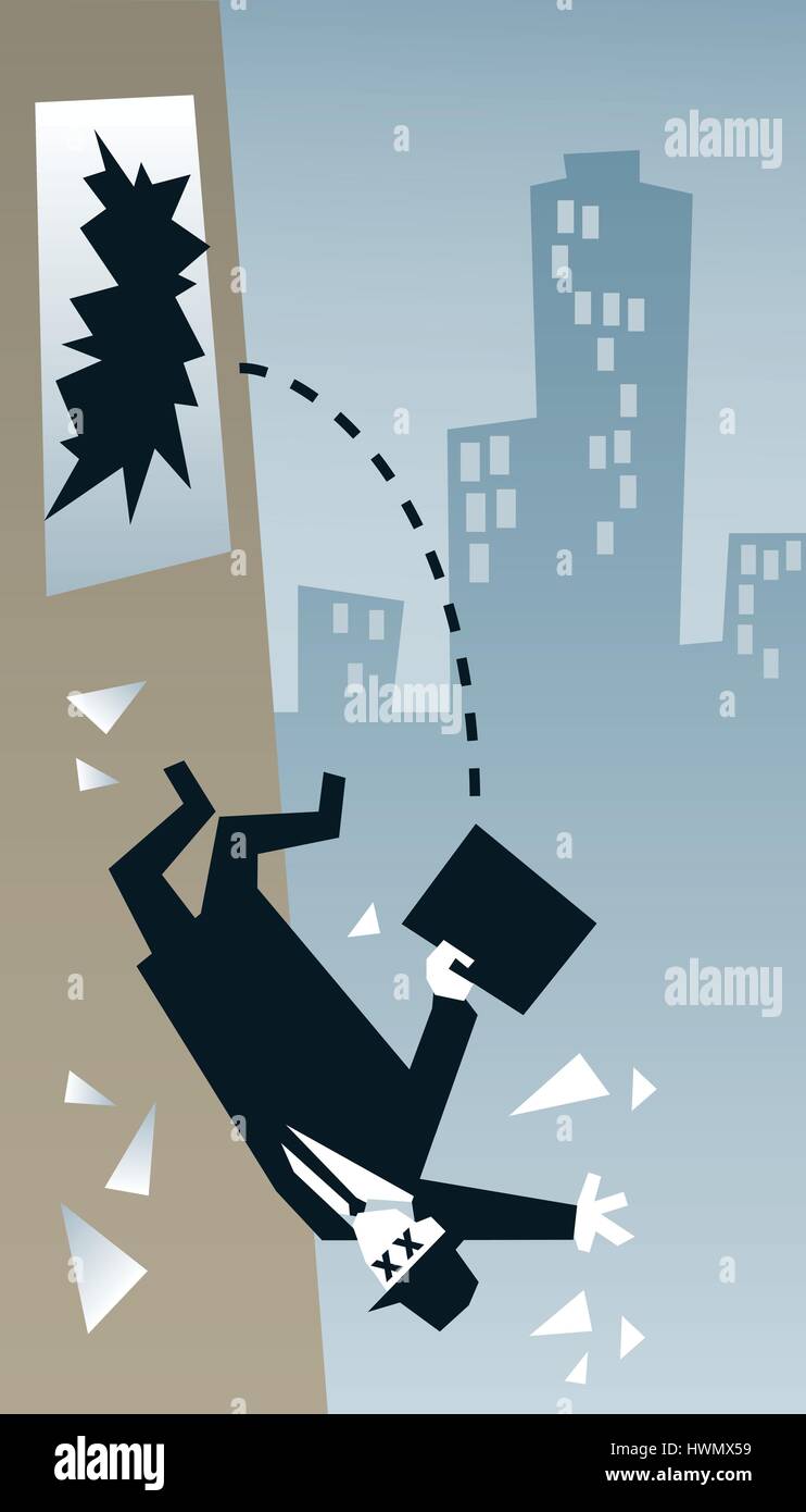 Smashed window Stock Vector Images - Alamy